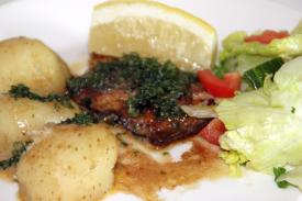 Paistettu punakampela Kalaruoat Keittotaito